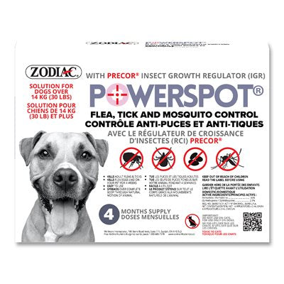 Zodiac PowerSpot Protection Topique Contre les Puces et les Tiques pou ...