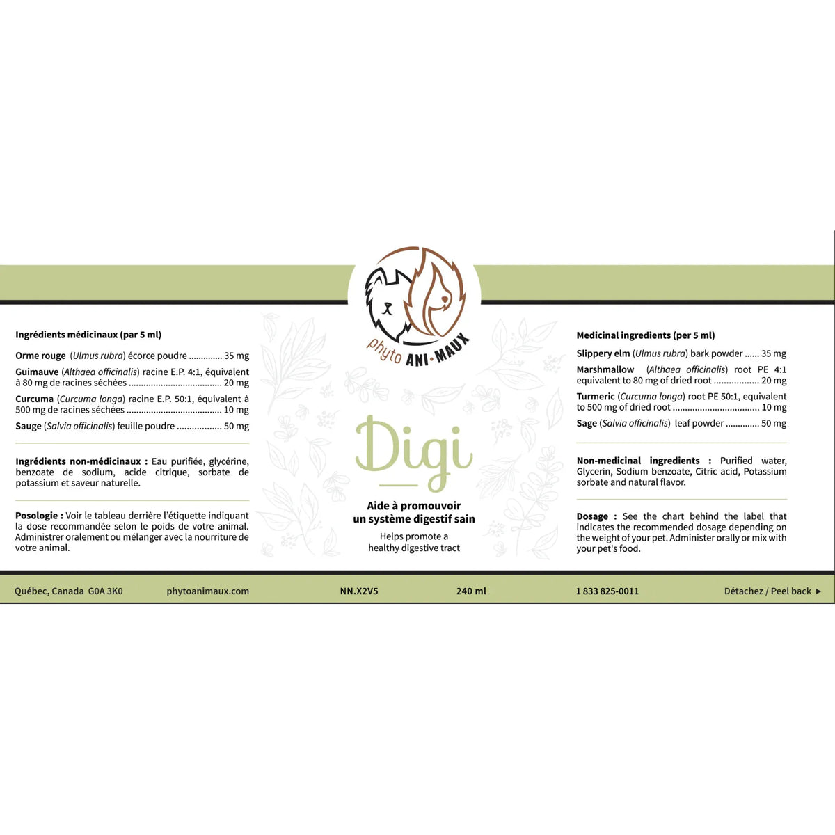 Supplément Digi - Phyto Ani-Maux – Boutique du Compagnon