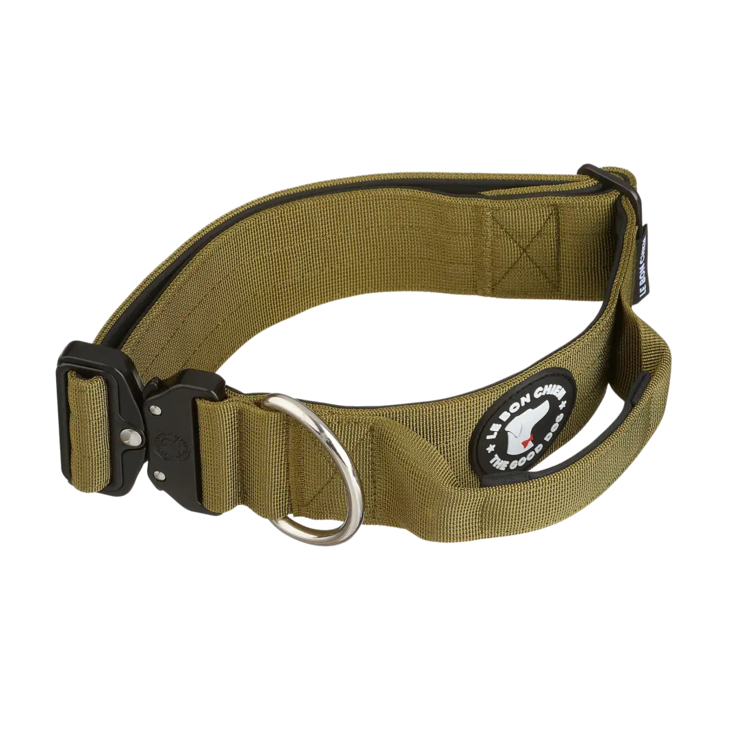 Collier Tactique avec Poignée Le Bon Chien – Boutique du Compagnon