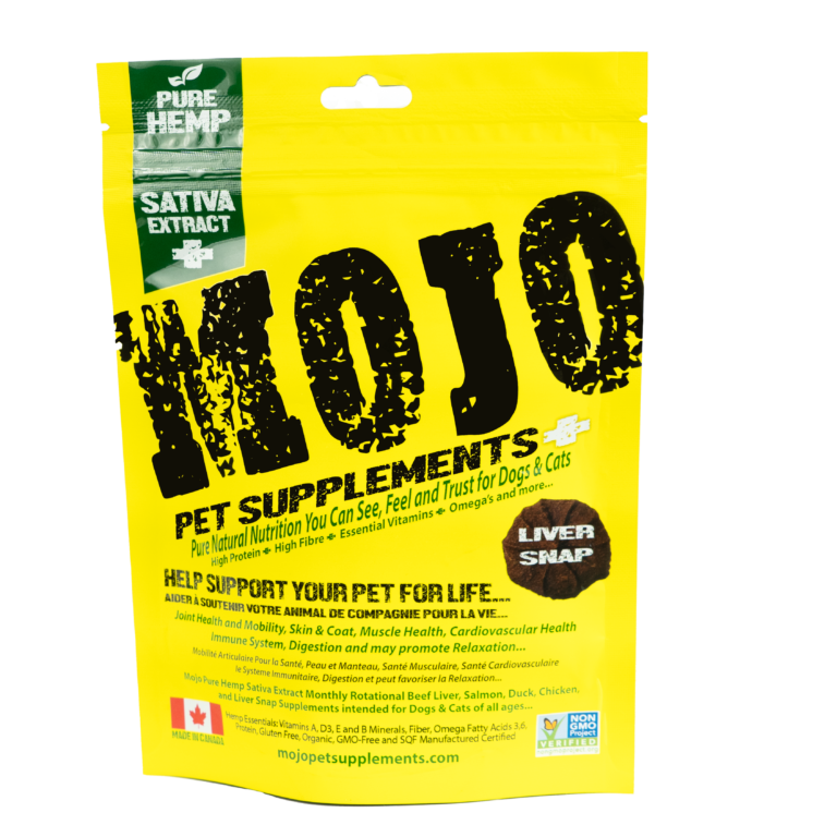 Mojo - Supplément à Base de Chanvre au Foie de Bœuf en Gâteries ...