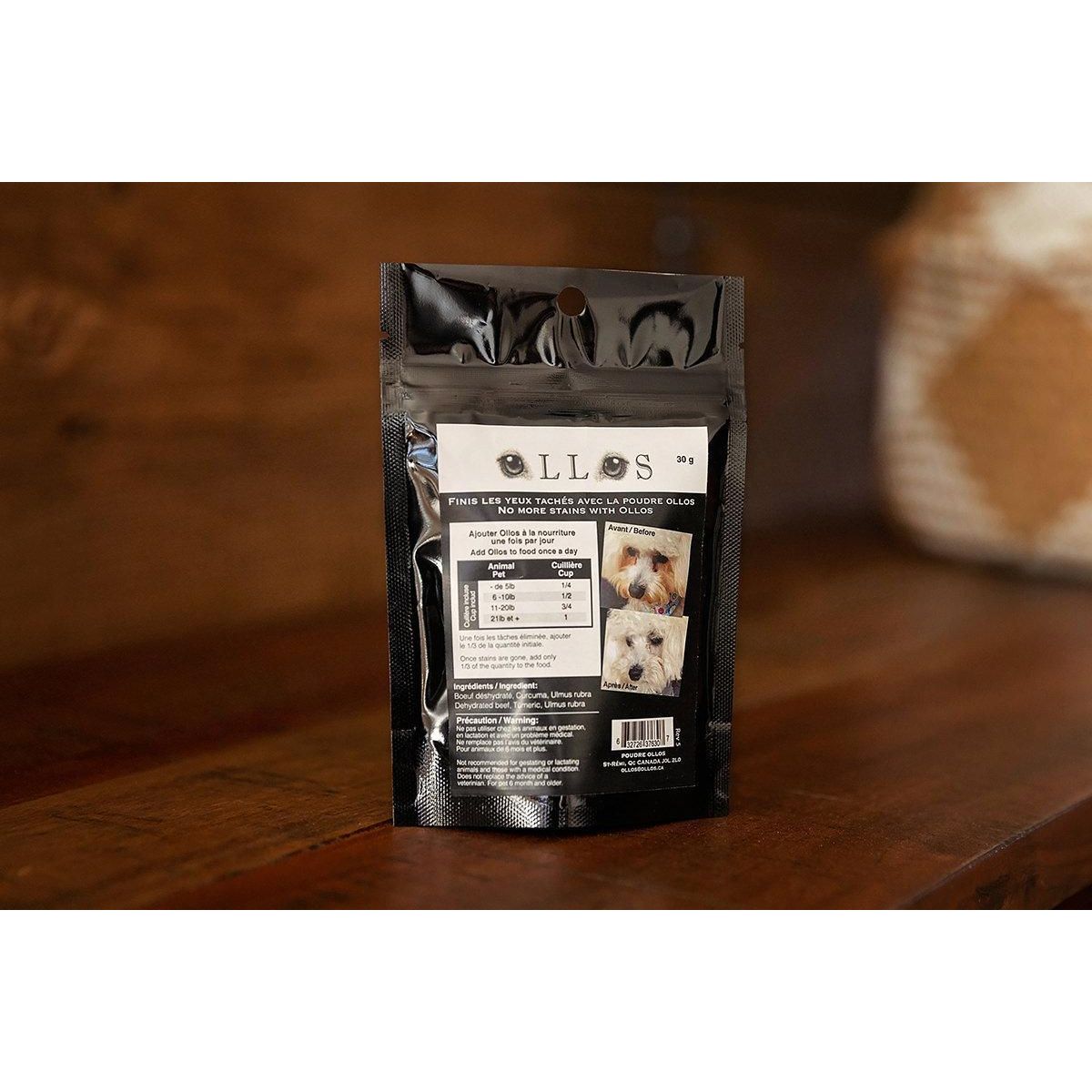 Poudre pour les Yeux Anti-taches Ollos – Boutique du Compagnon